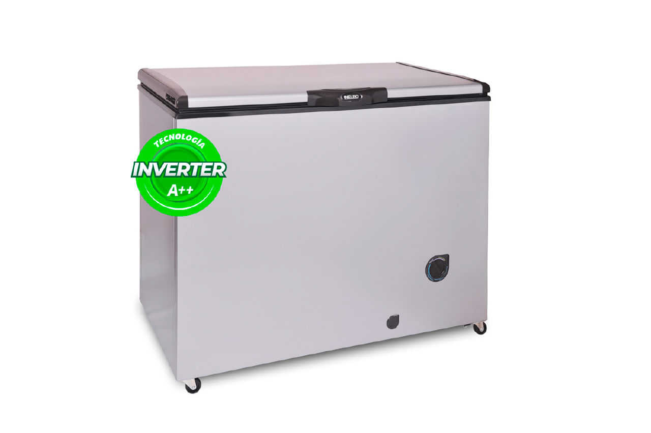 Freezer Horizontal Inverter Inelro FIH350 280L - Pardo