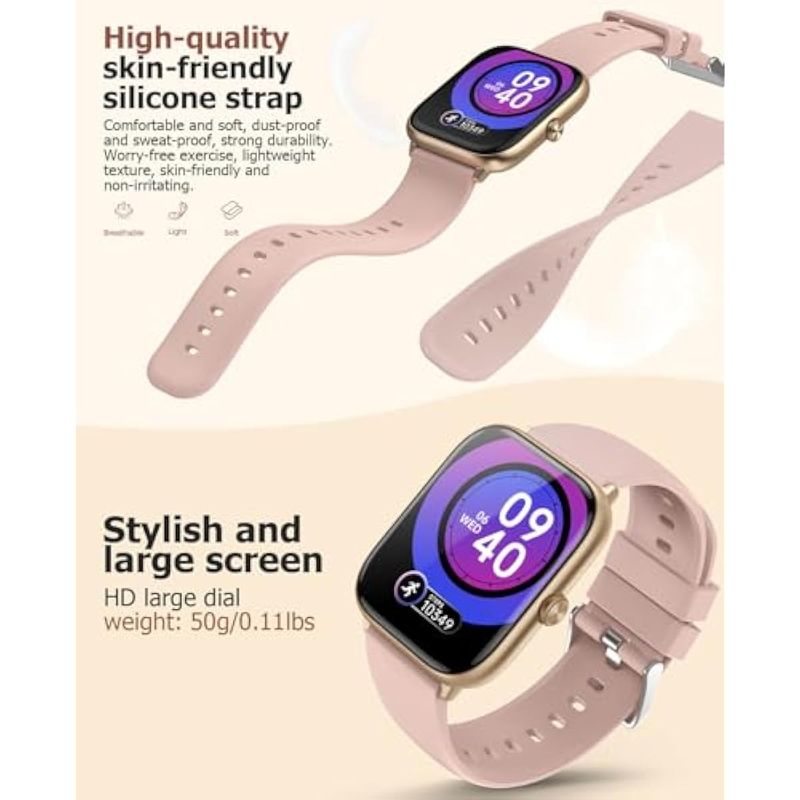 telefonía smartwatch smart watches for women with bluetooth call 2 . 06 ...