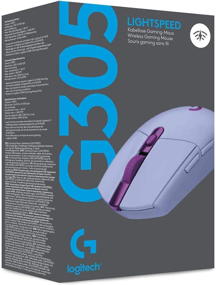 INFORMÁTICA ACCESORIOS DE INFORMATICA MOUSE Logitech G 305 LIGHTSPEED ...