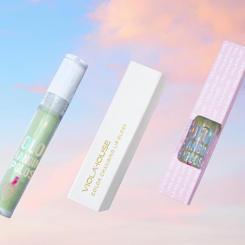 cuidado corporal maquillaje viola house brillo labial que cambia de ...